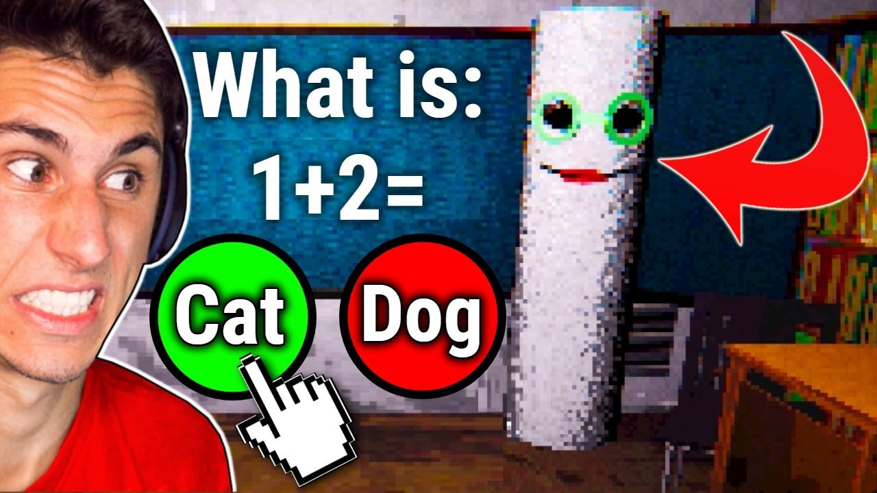 DO NOT Go Inside Mrs. Chalk's School! - YouTube