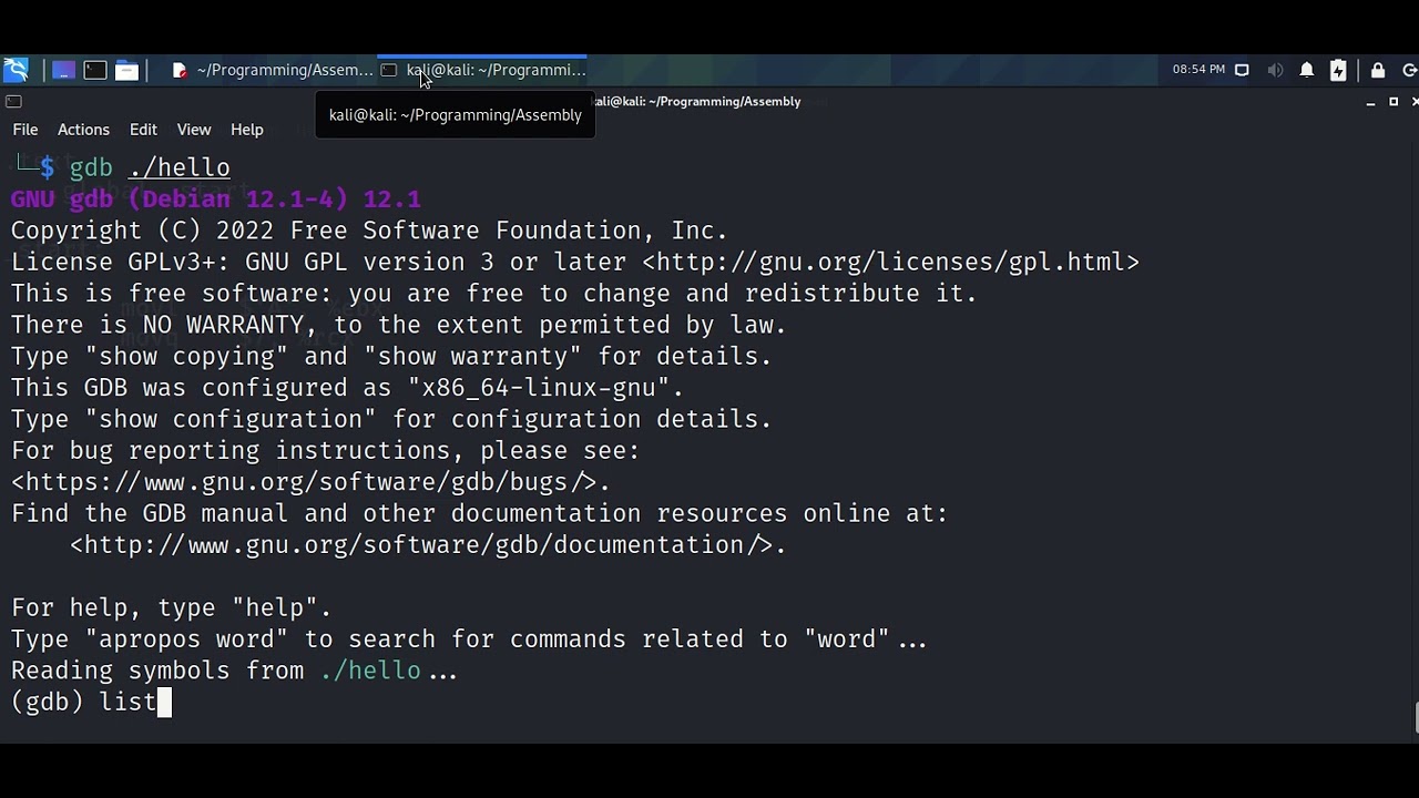 Assembly Mov Youtube