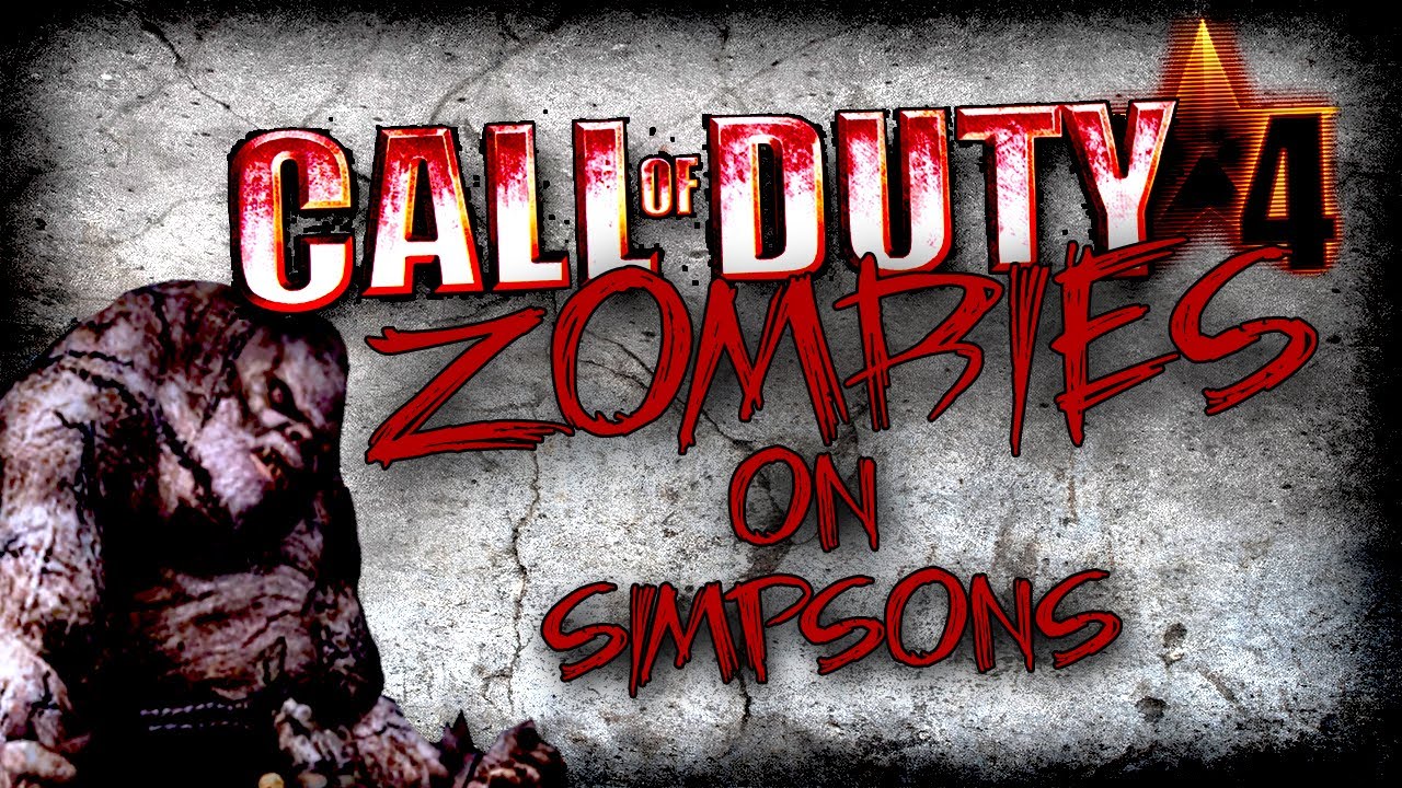 Cod 4 Mods: Outlaw Chaos Zombies on Simpsons (Live Commentary/Gameplay ...
