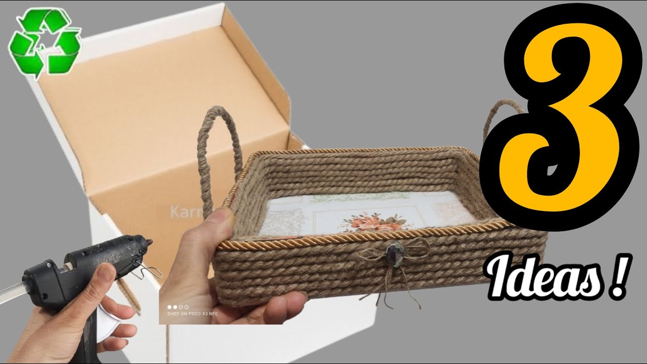 Super Beautiful but Low_ Cost ! 3 Best DIY space_Saving Crafts ideas ...