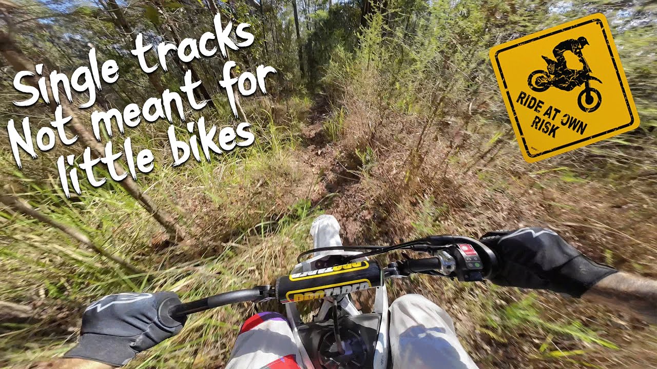 Single tracks, LOT's of stacks and an abandoned quarry - YouTube