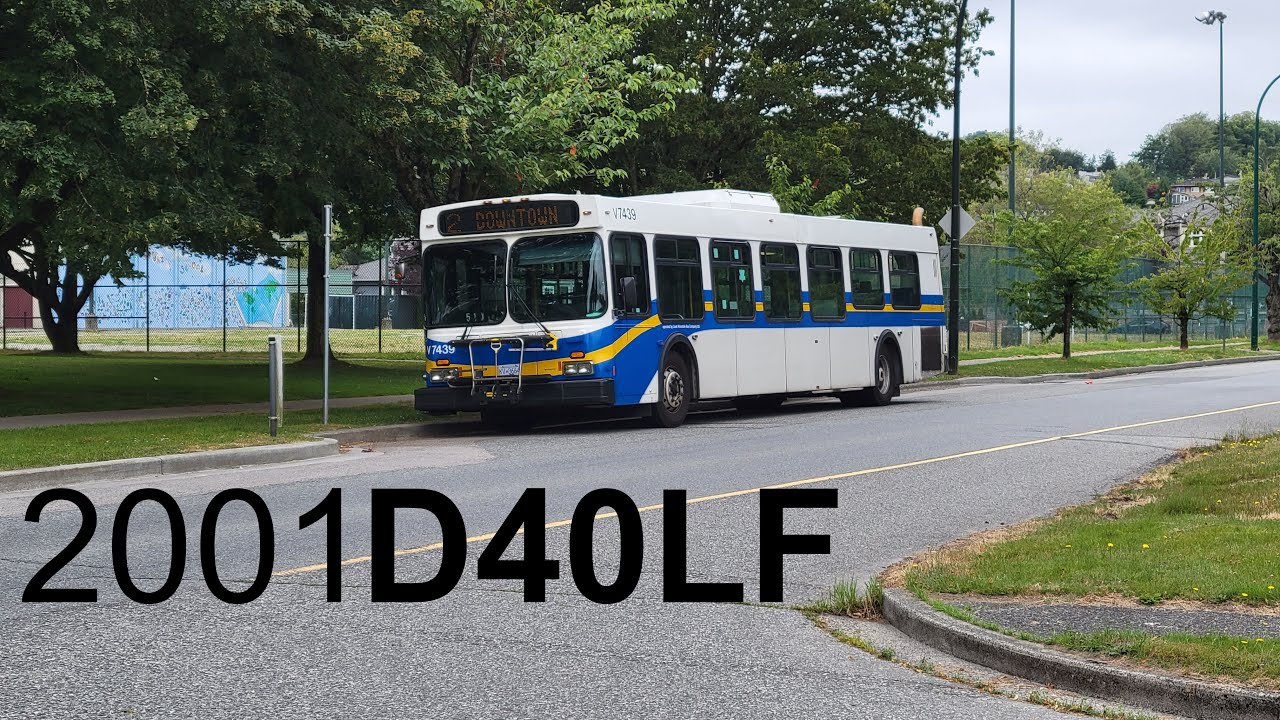 Good old New Flyer - TransLink (CMBC) 2001 New Flyer D40LF No. 7439 on ...