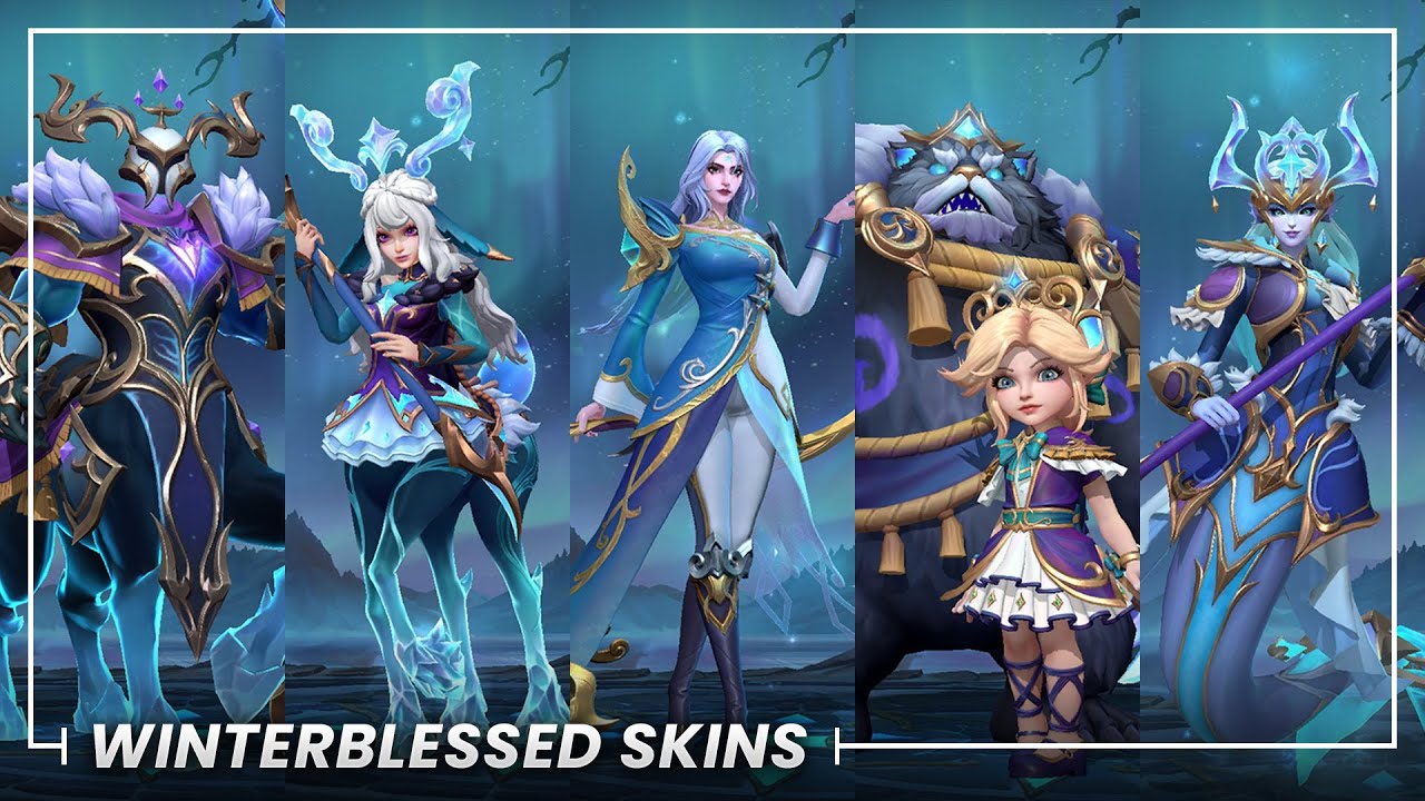 【Preview】 Winterblessed Skins 2024: Diana, Nami, Lillia, Annie, Hecarim ...
