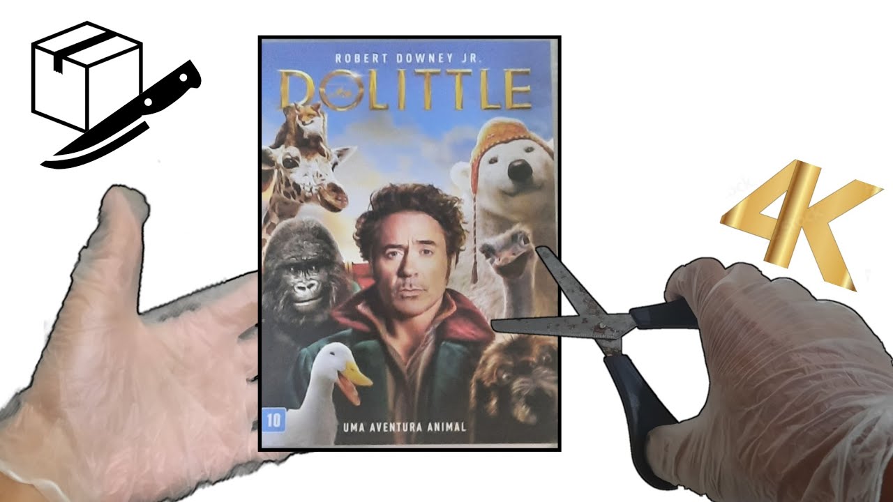Unboxing: DVD Dolittle (Em 4K - YouTube