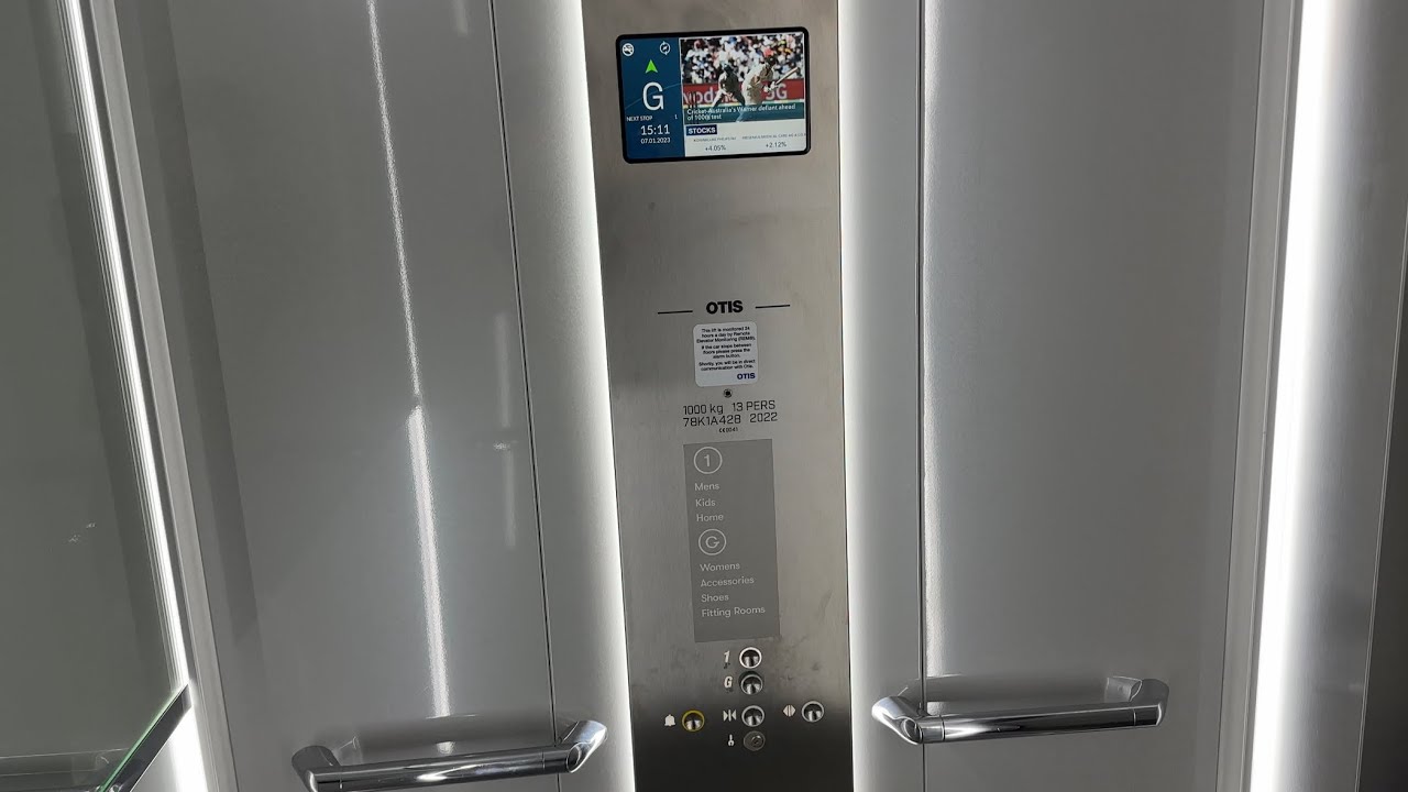 Epic 2022 Otis Gen2 Ambiance Traction Lift @ Tkmaxx Intu Merry Hill ...