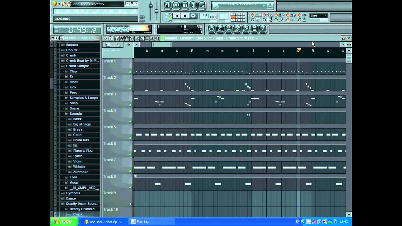 FL Studio 10 One Shot 2 Shot (Remake) - YouTube