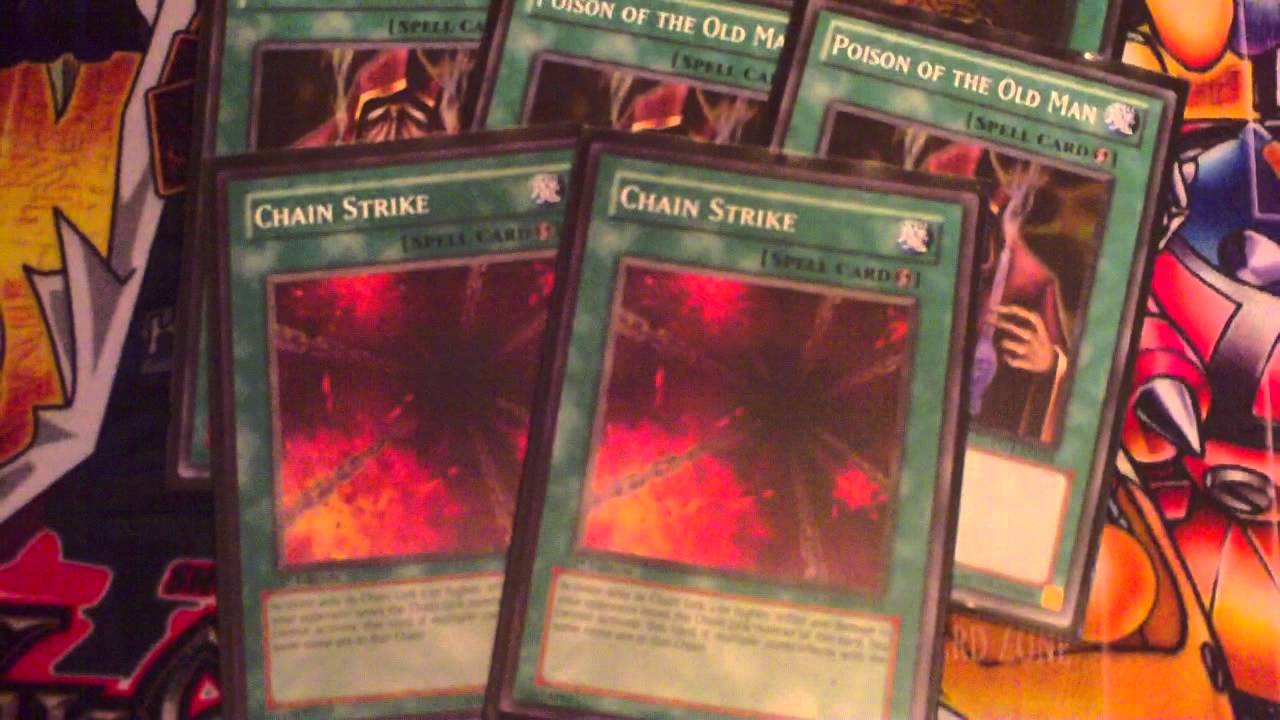 Yu-Gi-Oh! Chain Burn Deck Profile (September 2011 banlist) - YouTube