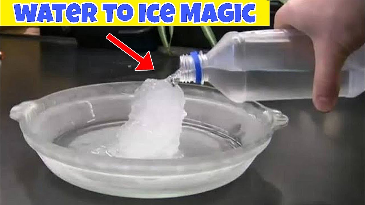 Water to Ice Magic | पानी से बर्फ 2 सेकेंड में | जादू सीखे | Revealed ...