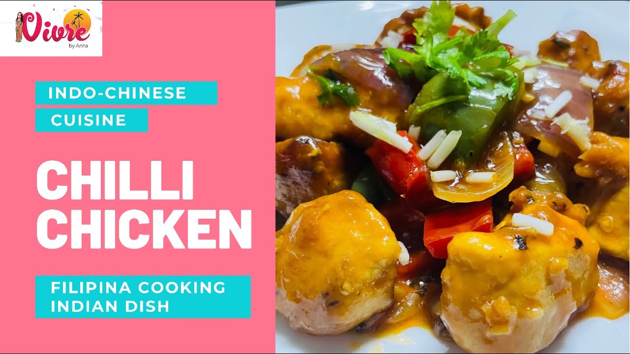 Filipina in India Cooking Chilli Chicken || Viand in Kerala - YouTube