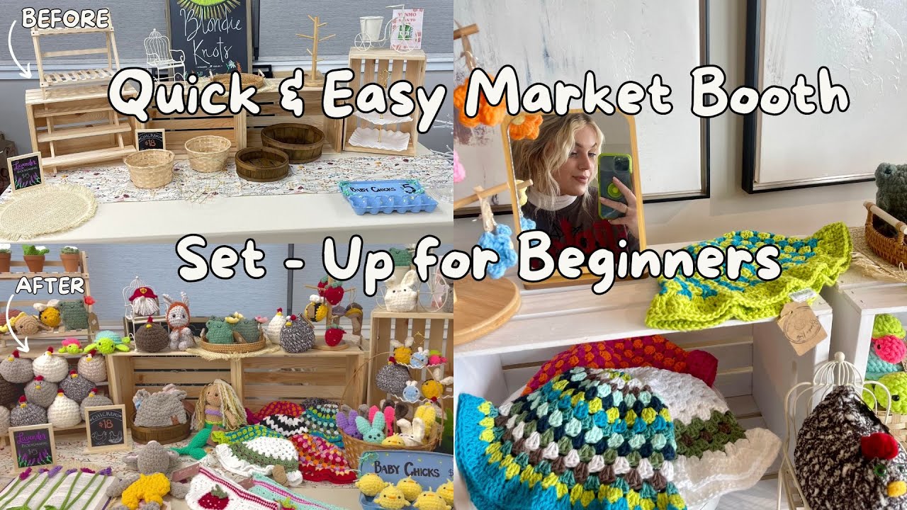 Market Pop Up Show Craft Event Set - Up for Beginners! Tips to make the ...