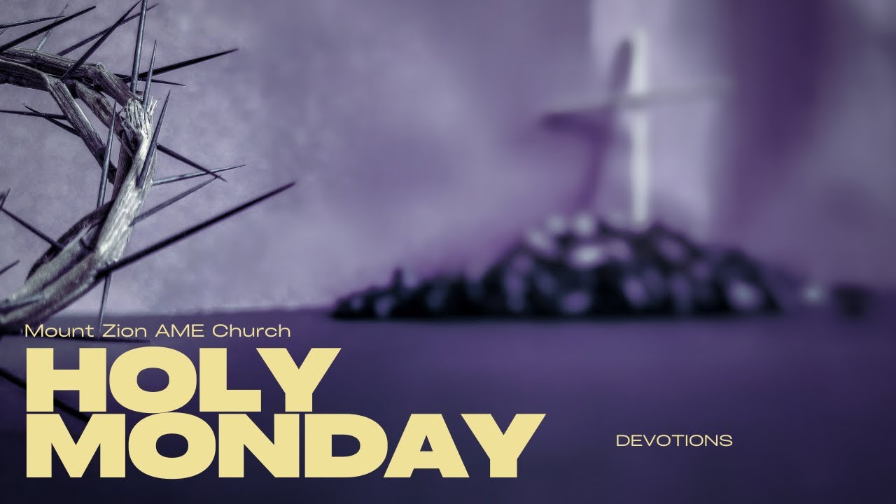 Holy Monday Devotion with Rev. Richard Partlow - YouTube