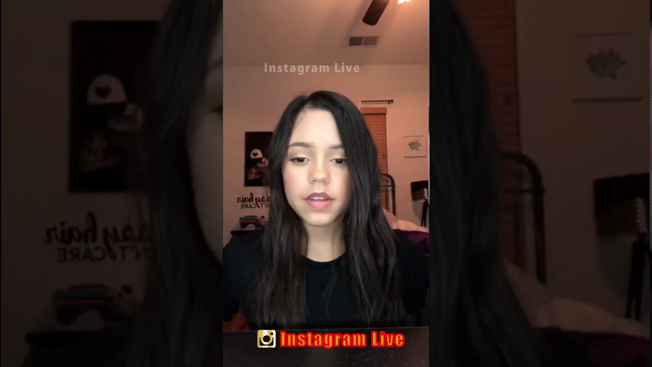 Jenna Ortega Instagram Live Stream 5 January 2018 Youtube