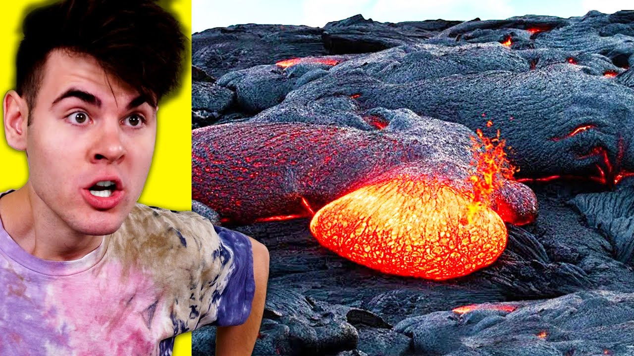 Giant Lava Bubble POPS... 😳 - YouTube