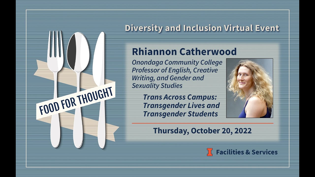 F&S Diversity and Inclusion Virtual Event — Trans across Campus ...