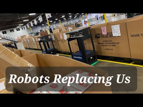 USPS Robot Replacing Us @ Work.. - YouTube