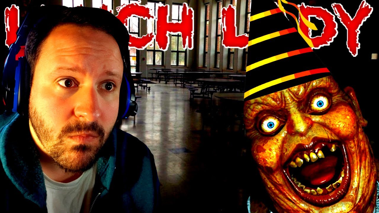 2 YEARS of LGN! It's The Lunch Lady! Indie Horror Game - YouTube