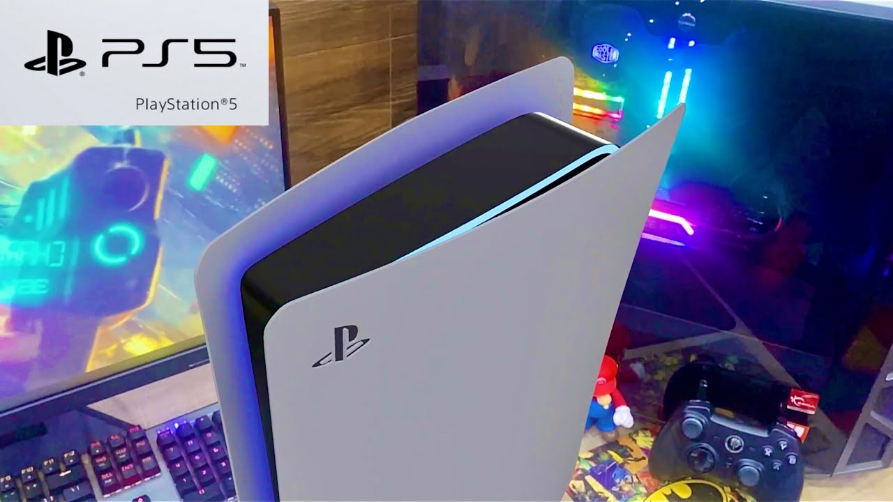 Finally PS5 on Our Desk 😱🔥1st Look - YouTube