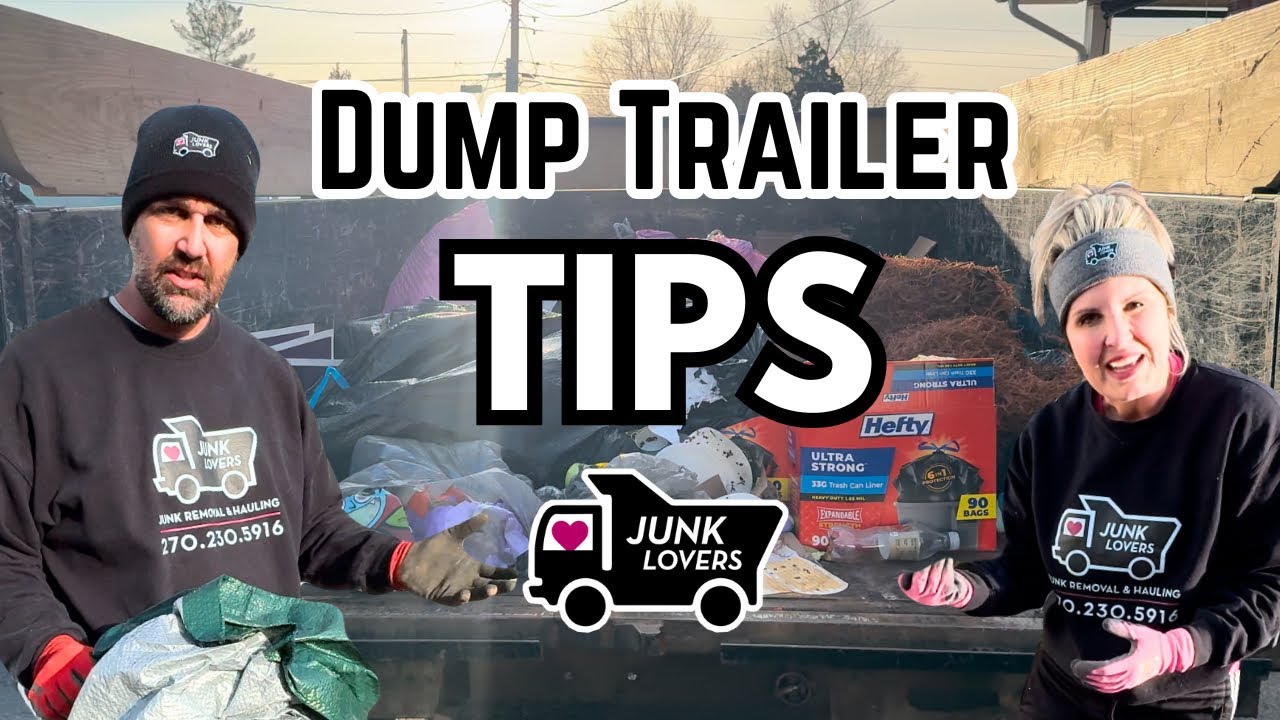 Tips To Consider When Loading Your Dump Trailer on a Junk Removal Job ...