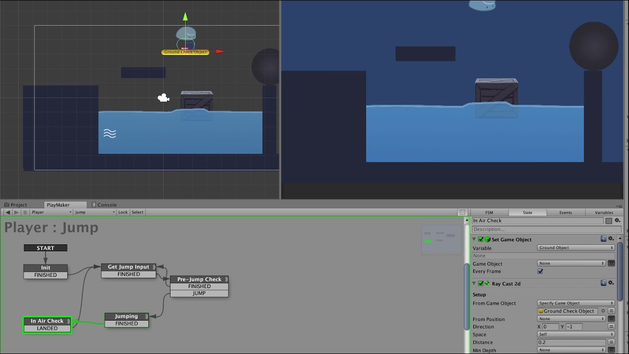 water simulation test 2 - YouTube