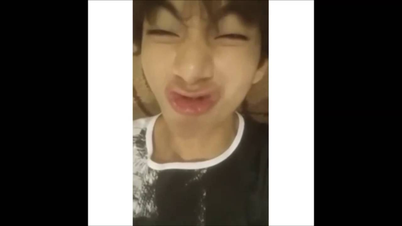 V BTS oppa funny - YouTube
