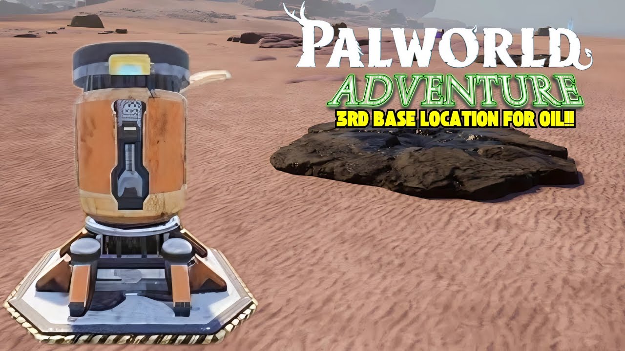 Palworld Adventure -We Create a 3rd Base for Oil!!! #palworld - YouTube