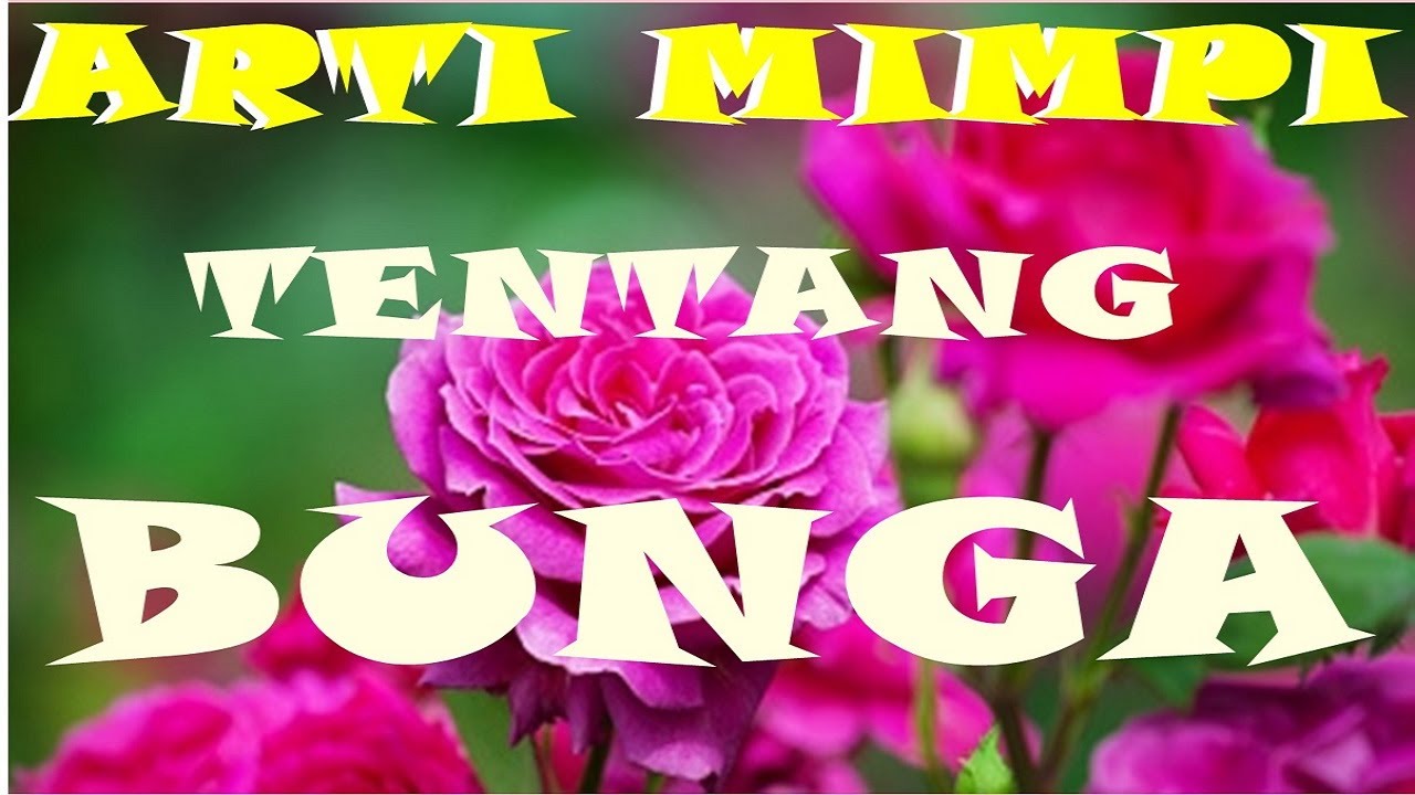 Arti Mimpi Tentang Bunga - YouTube