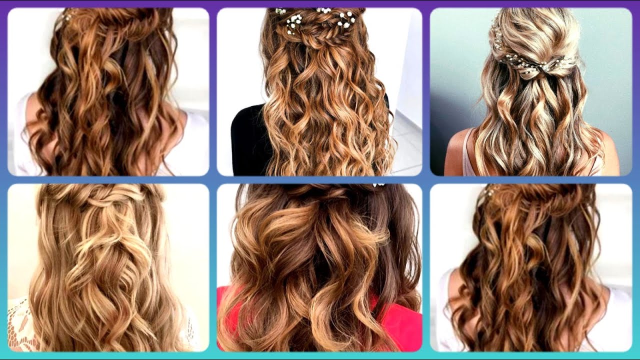 Festival & Wedding Party Hair Style Design | Long Hair Style Design ...