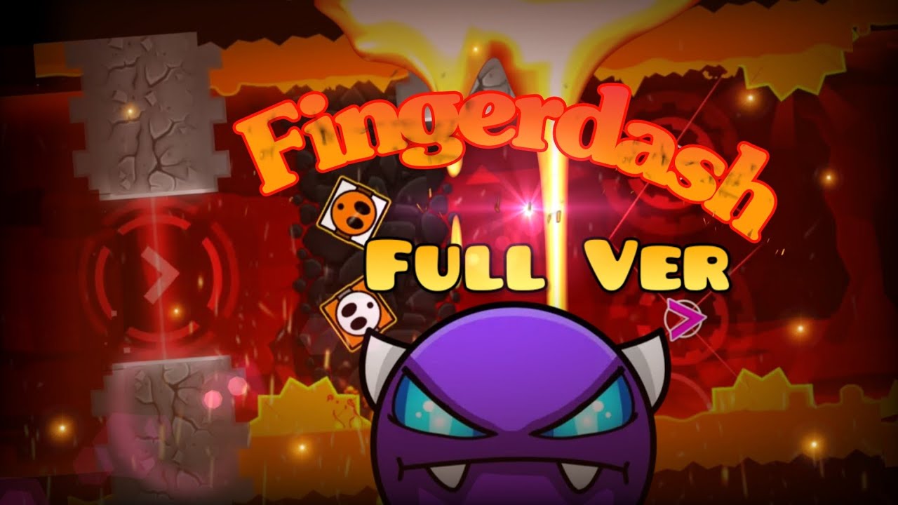 Fingerdash Full Version 100% all coins (Easy Demon) by Music Sounds ...