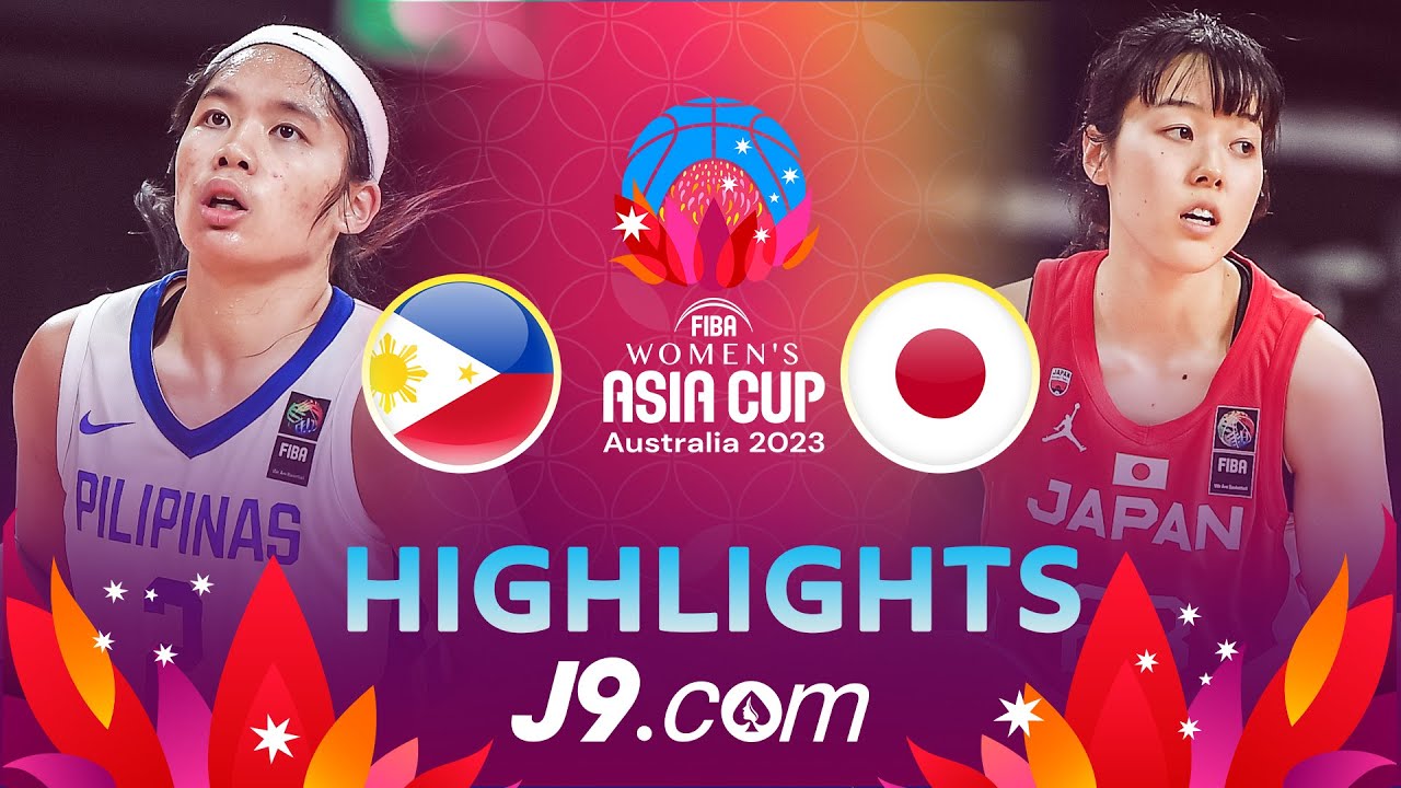 Philippines 🇵🇭 vs Japan 🇯🇵 | J9 Highlights | FIBA #AsiaCupWomen 2023 ...