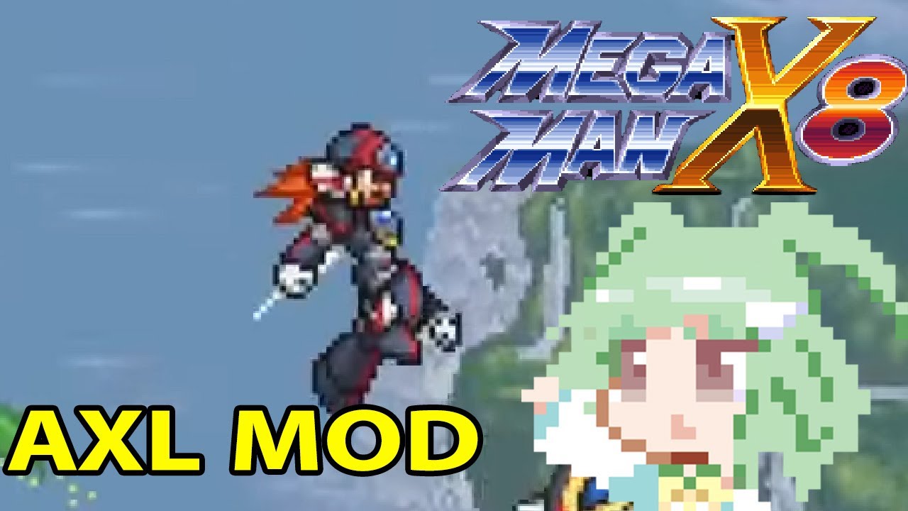 Megaman X8 Demake Axl Mod - 100% Items - Sanae Juega Megaman X8 16-bit ...