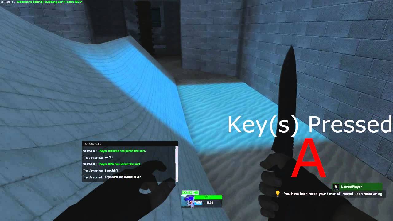 Garry's Mod Surf Basic Tutorial - YouTube