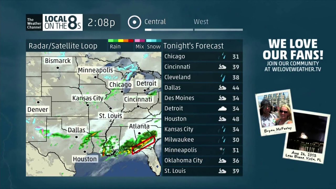 The Weather Channel - Satellite LF with Smooth Jazz - 4/1/2016 4:08pm ...