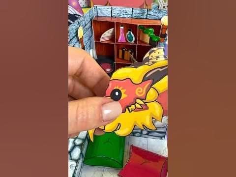 Бумажный дракон 🐉 Дракон адопт ми ️ Больше идей на нашем канале # ...