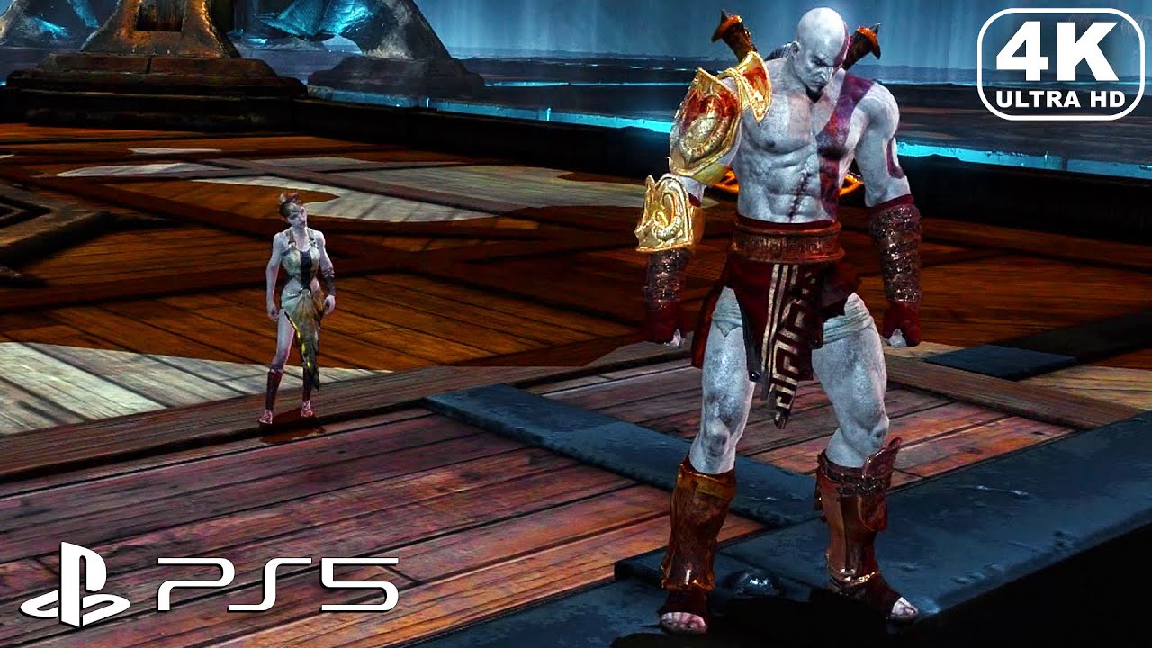 God of War 3 Remastered PS5 - Kratos breaks the Chain of Balance (4K ...