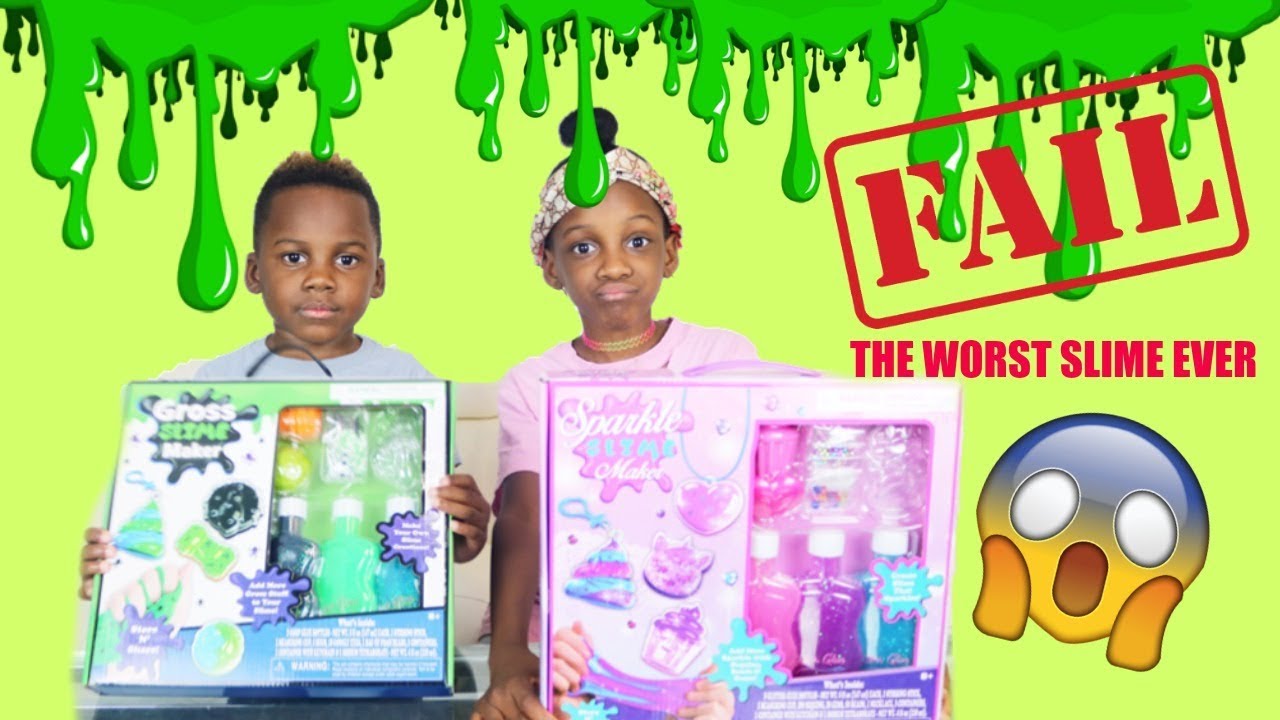 Worst Slime Package Ever! - YouTube