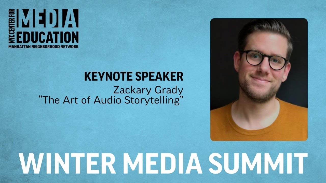 Winter Media Summit: Opening Keynote with Zackary Grady - YouTube