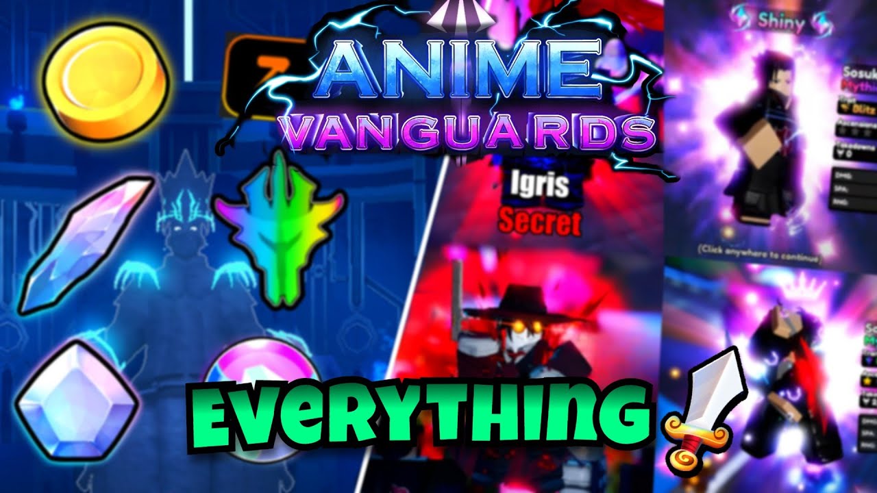 EVERYTHING in Anime Vanguards ☄️ ┃ Release 🎉 - YouTube