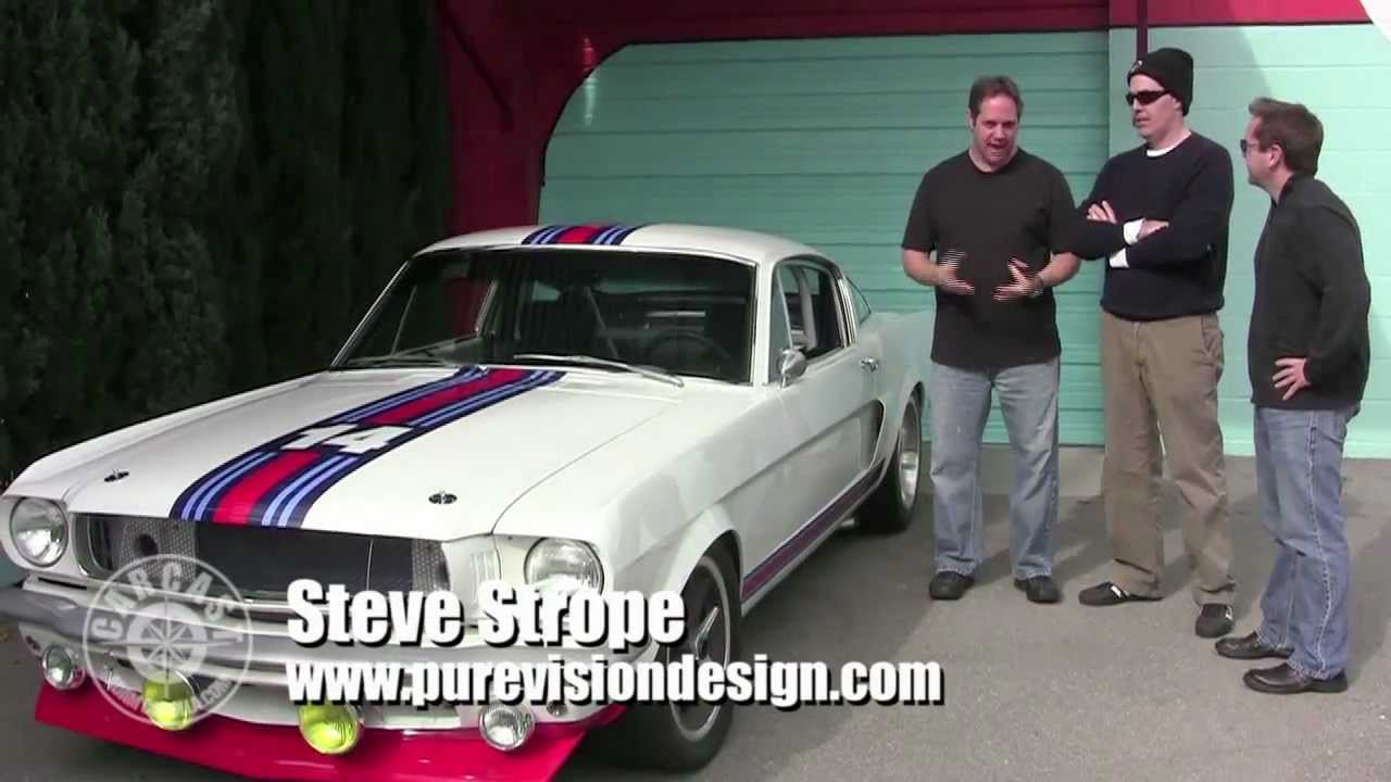 Steve Strope & The Martini Mustang on CarCast with Adam Carolla - YouTube