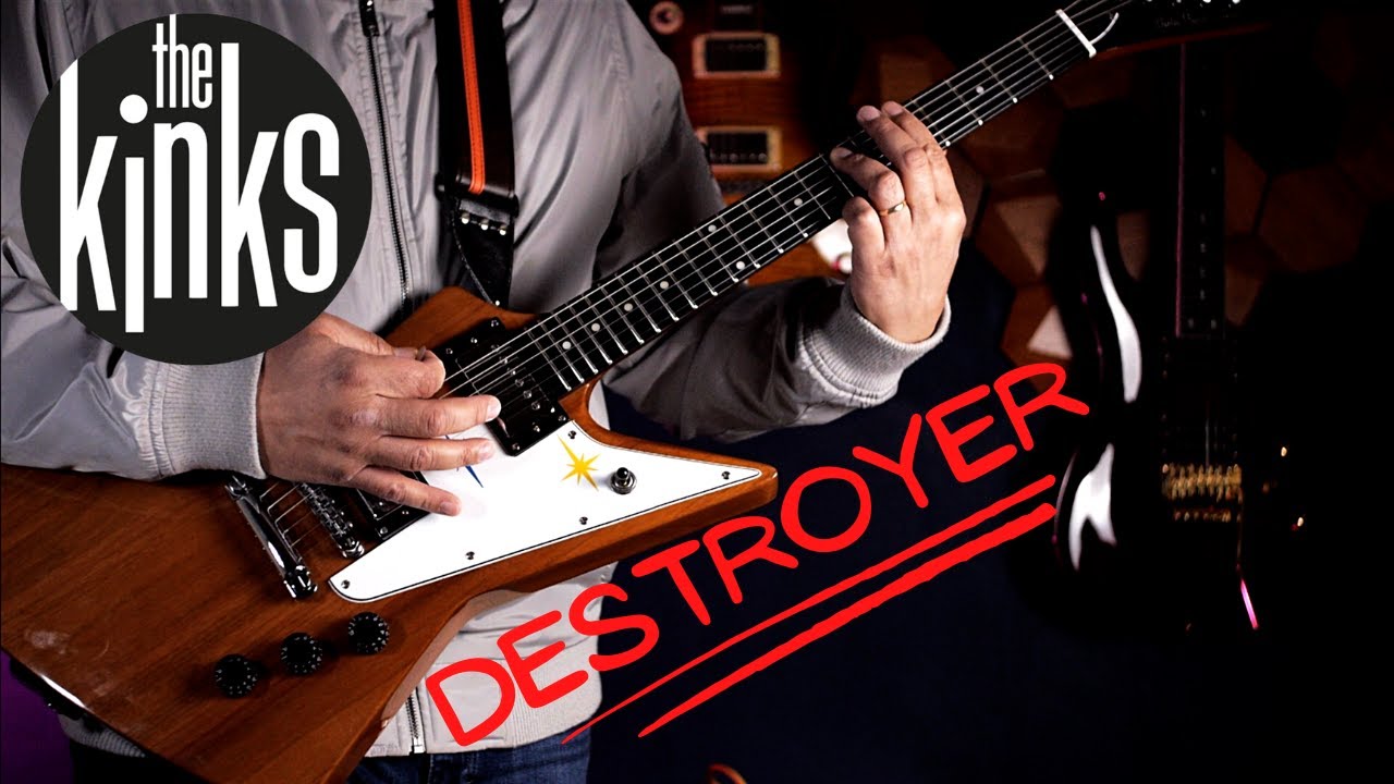 The Kinks Destroyer Guitar Cover - YouTube