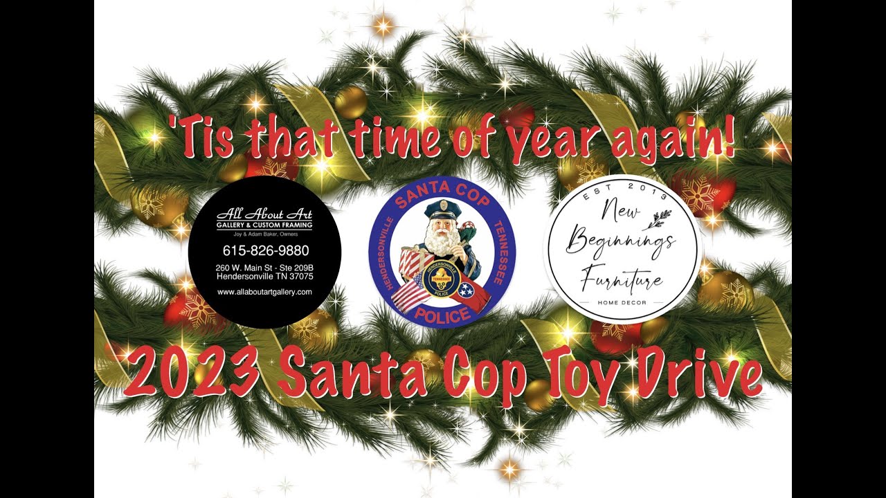 It's that time of year again! Santa Cop Toy Drive 2023 - YouTube