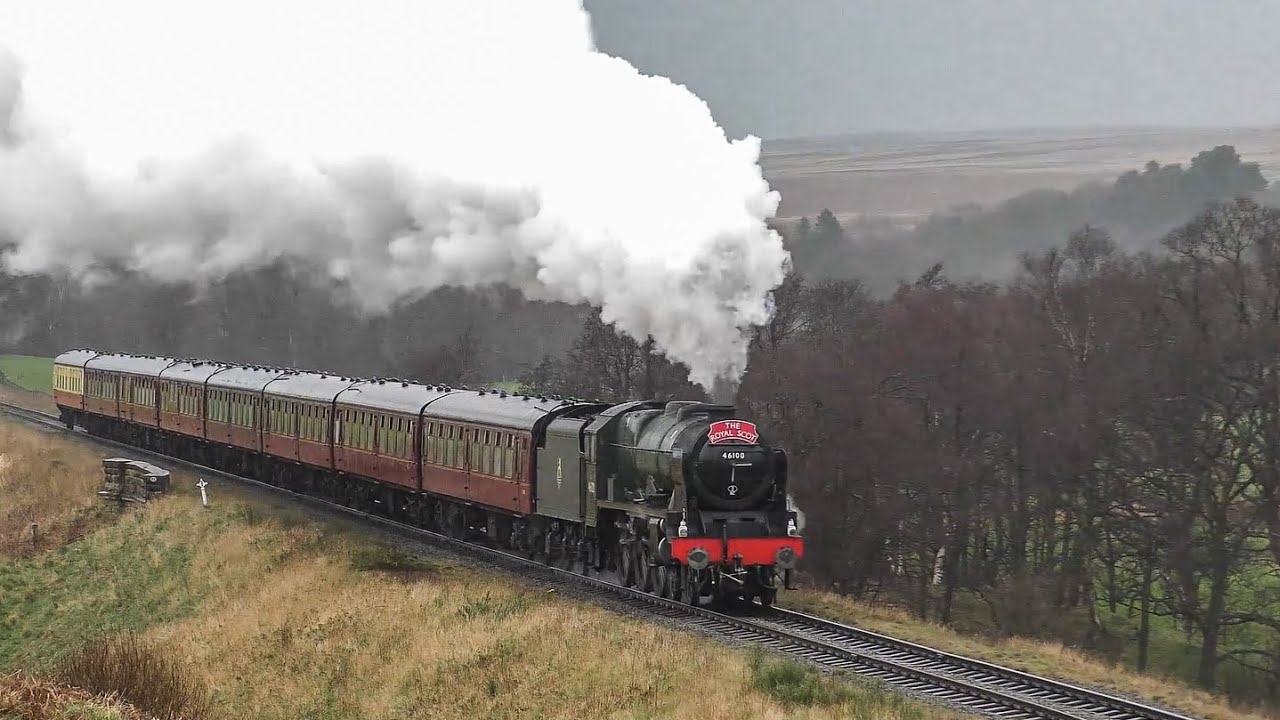 LMS 46100, The Most Famous Royal Scot Class Loco ? - YouTube