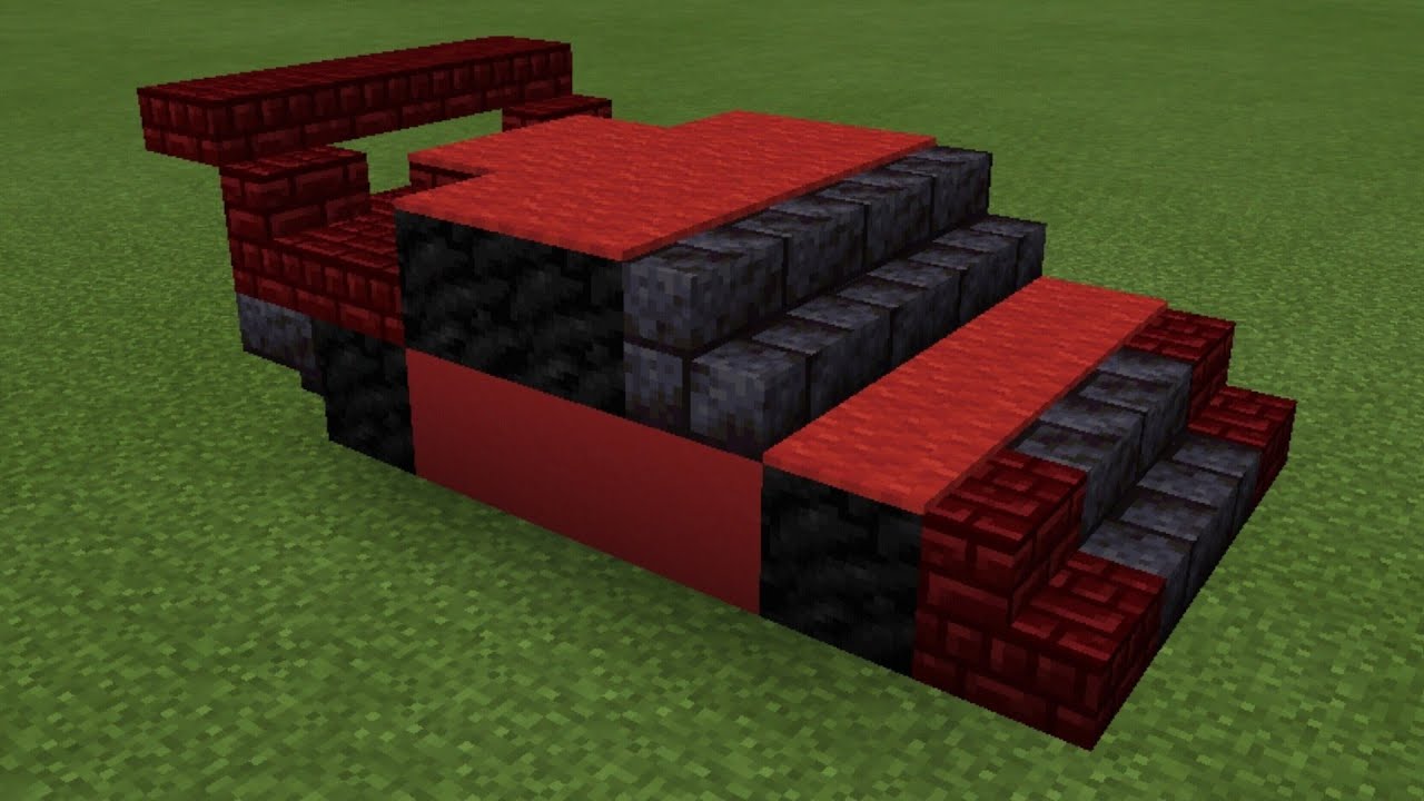 How to build Ferrari F40 Minecraft - YouTube