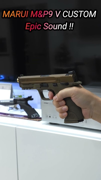 EPIC SOUND! Marui M&P9 V Custom 격발 소리 #사격 #airsoft #장난감총 #에어소프트게임 #비비탄 #비비탄총 #shootingrange # ...