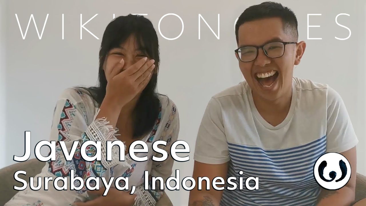The Javanese language, casually spoken | Davi and Jonathan speaking ...