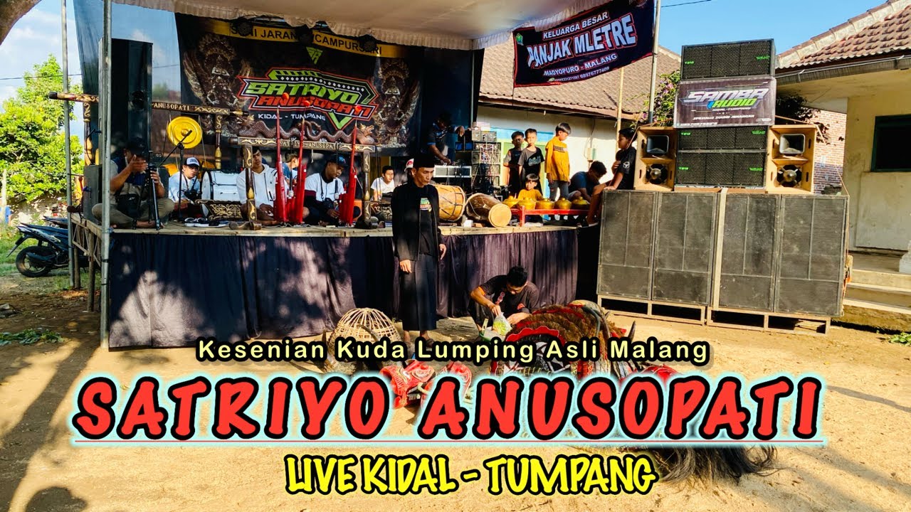 Live Jaranan Kidal SATRIYO ANUSOPATI ‼️ Lokasi Kidal - Tumpang ️ - YouTube