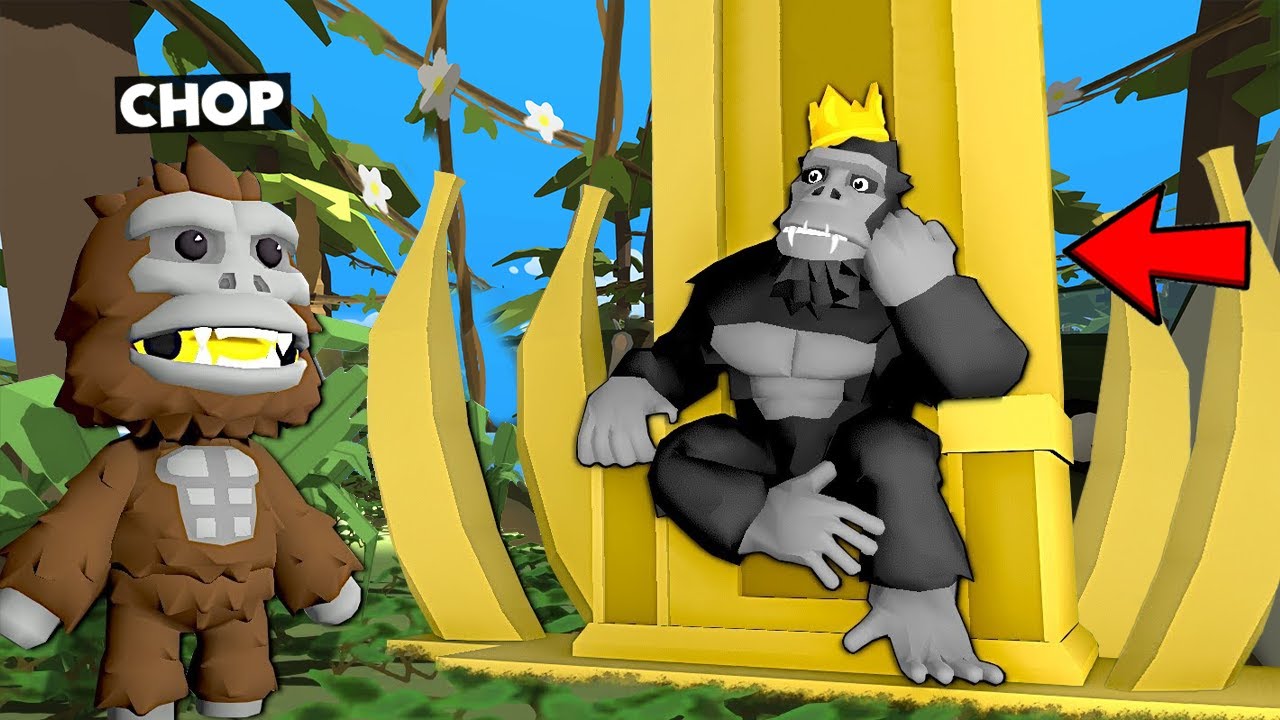 WOBBLY LIFE CHOP FOUND A SECRET MONKEY KING TEMPLE IN CAVE - YouTube