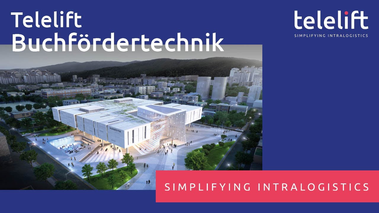 Telelift in the Busan Metropolitan Library - YouTube