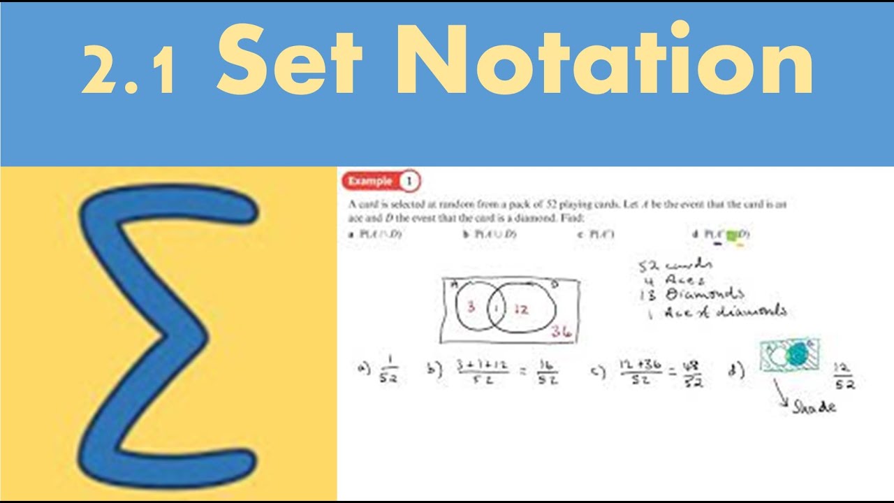 2 1 Set Notation STATISTICS AND MECHANICS 2 Chapter 2 Conditional 2-1-set-notation-statistics-and-mechanics-2-chapter-2-conditional