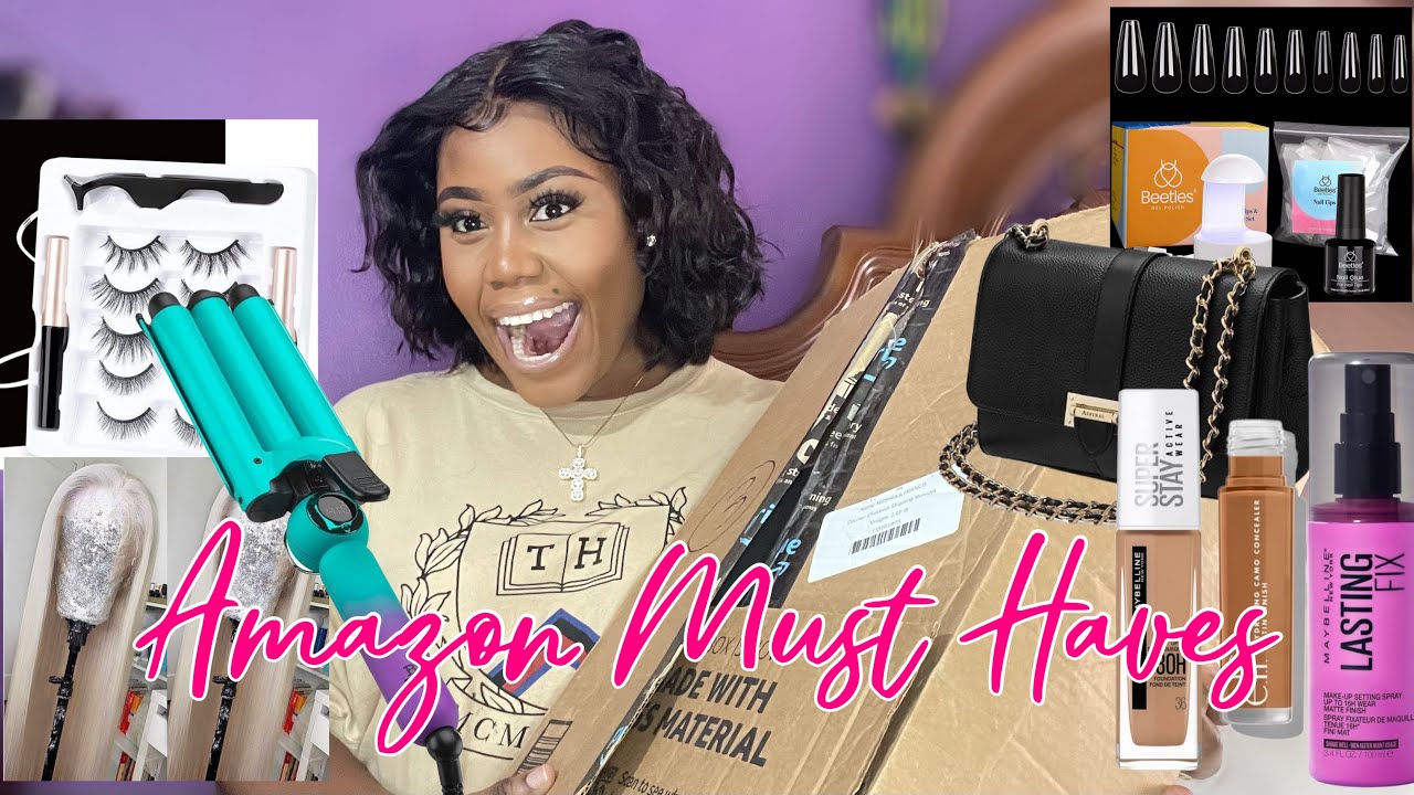 AMAZON MAKEUP & BEAUTY MUST HAVES WITH LINKS | Amazon Haul 2021 - YouTube