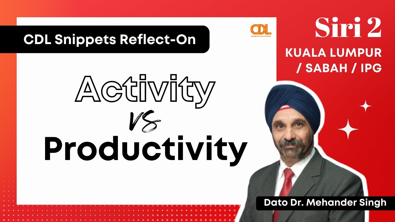 CDL Snippets Reflect-On (Siri 2) — Activity vs Productivity